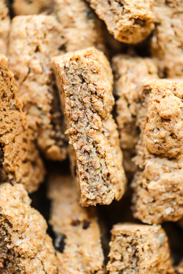 Vegan bran rusks – Life in the South