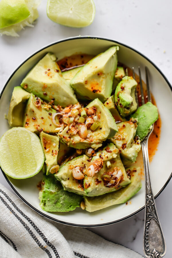 Chili oil avocado salad – Life in the South