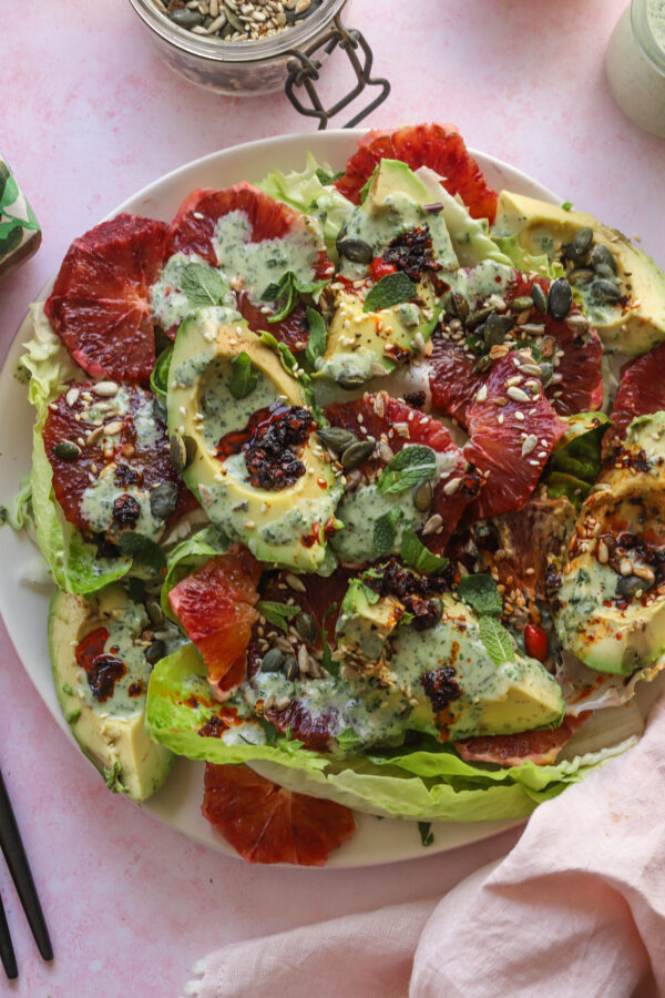 Blood orange avocado salad – Life in the South